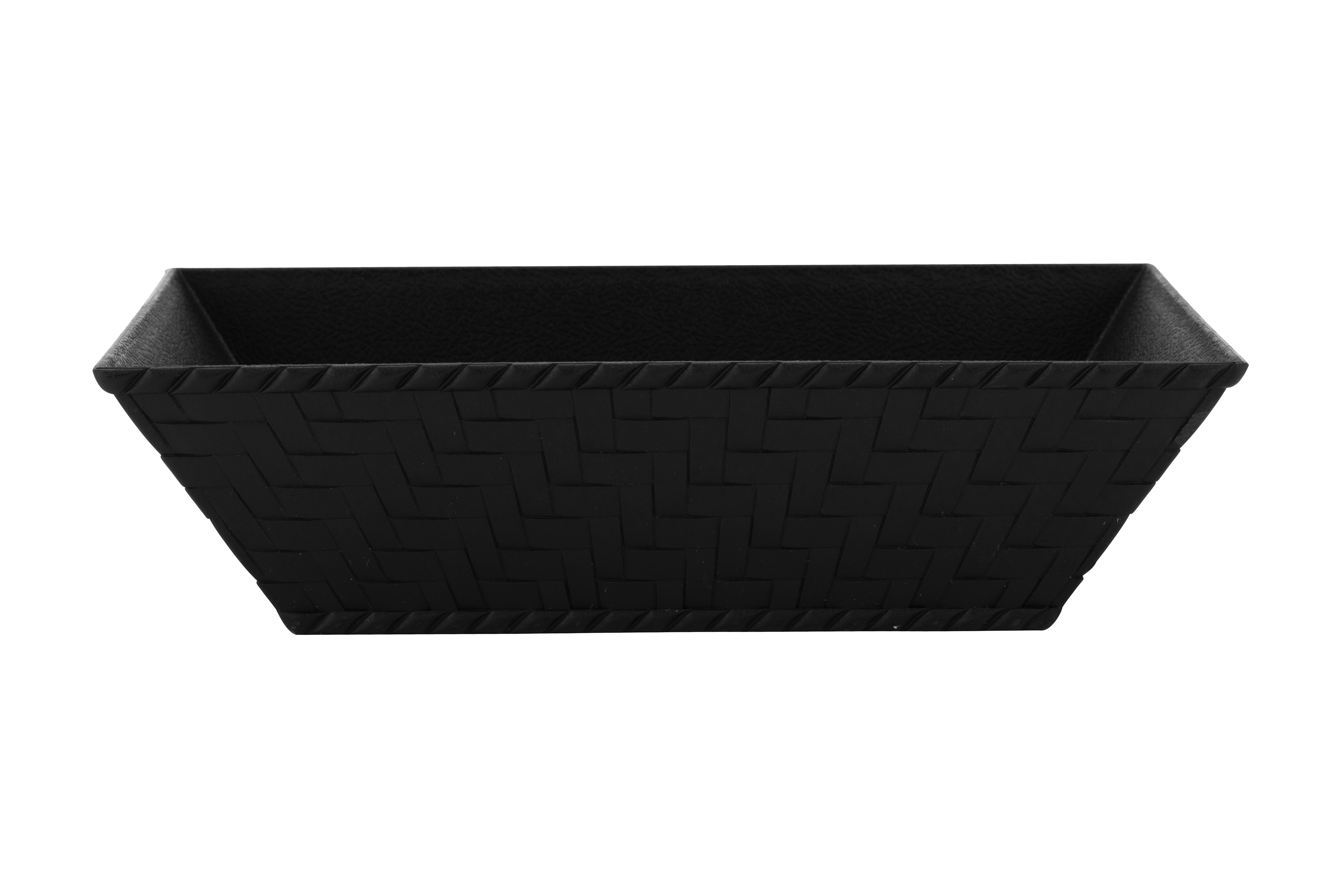 G.E.T. GET RB-893-BK-EC Rectangular Serving Basket, 8" X 4.5", Black (Set Of 4) | Wayfair